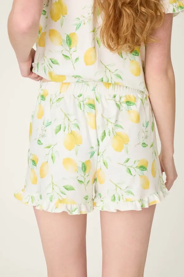 PJ Salvage Lemon Zest Sleep Shorts