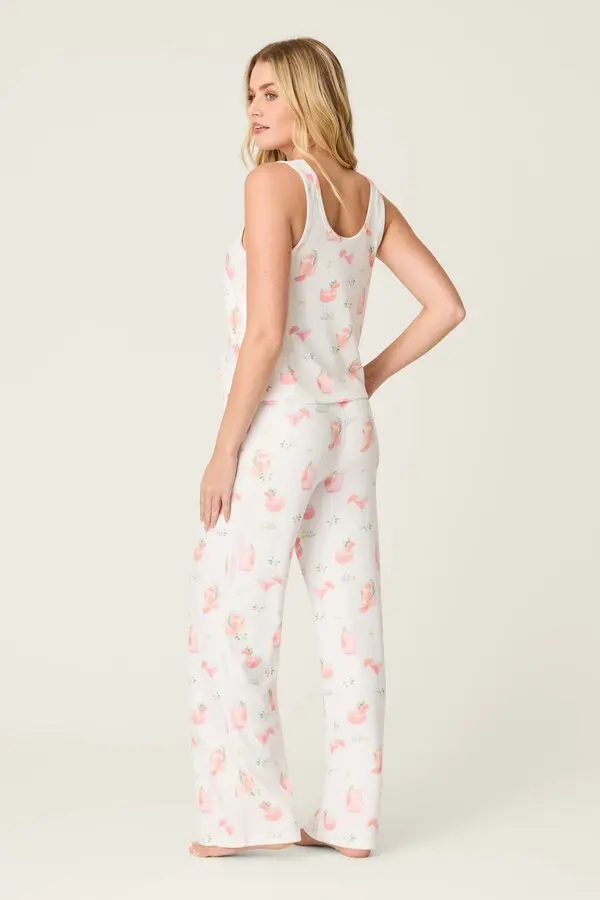 PJ Salvage Paloma Mama Sweet Sips Long Pajama Set