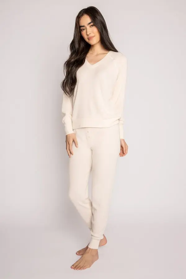 PJ Salvage Textured Essentials Lounge Set - Stone