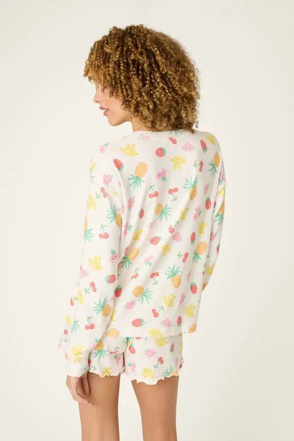 PJ Salvage Fruit Fiesta Long Sleeve Top