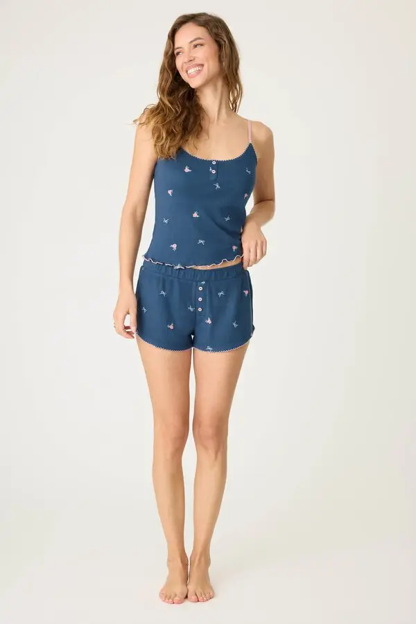 PJ Salvage Embroidered Cami Top