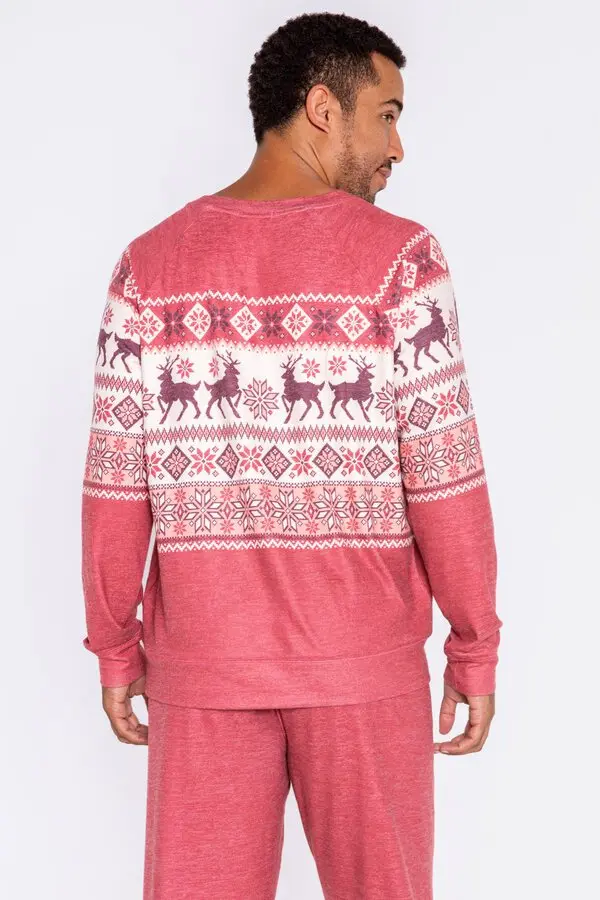 PJ Salvage Family Fair Isle 's Long Sleeve Top