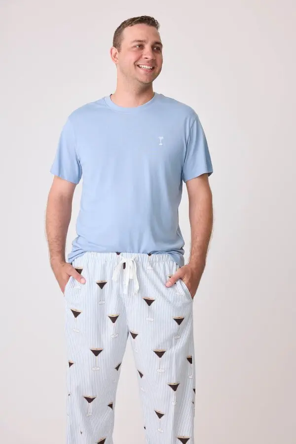 PJ Salvage His & Hers Happy New Year Pajama Set