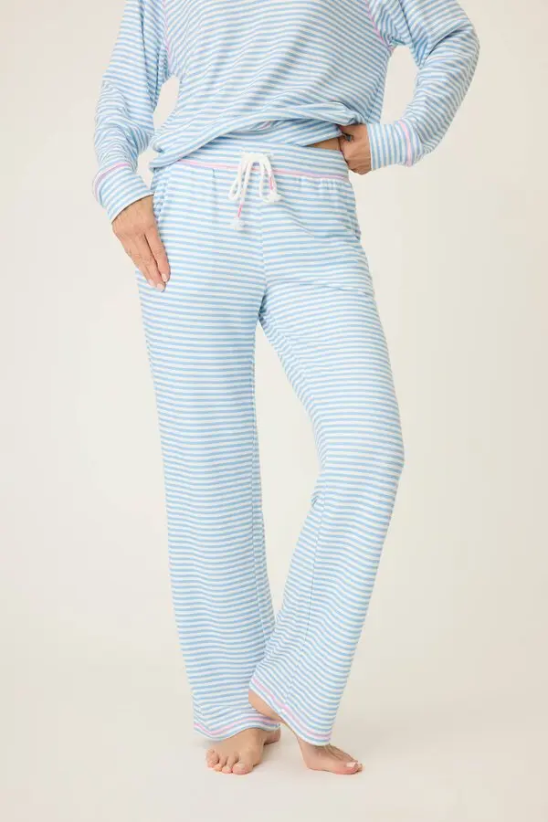PJ Salvage Striped Lounge Pants - One-color