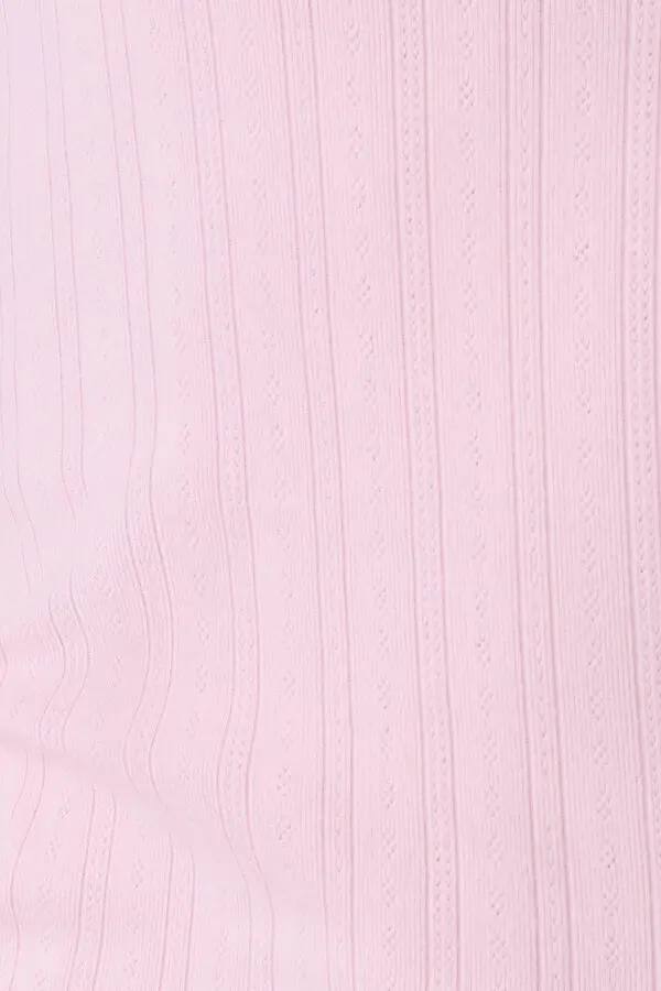 PJ Salvage Pointelle Button-up Tank