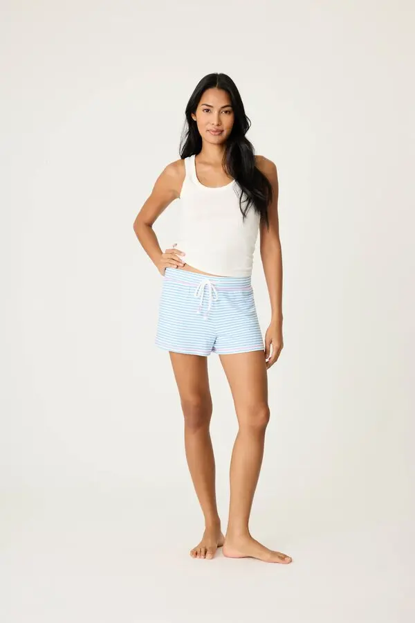 PJ Salvage Striped Lounge Shorts