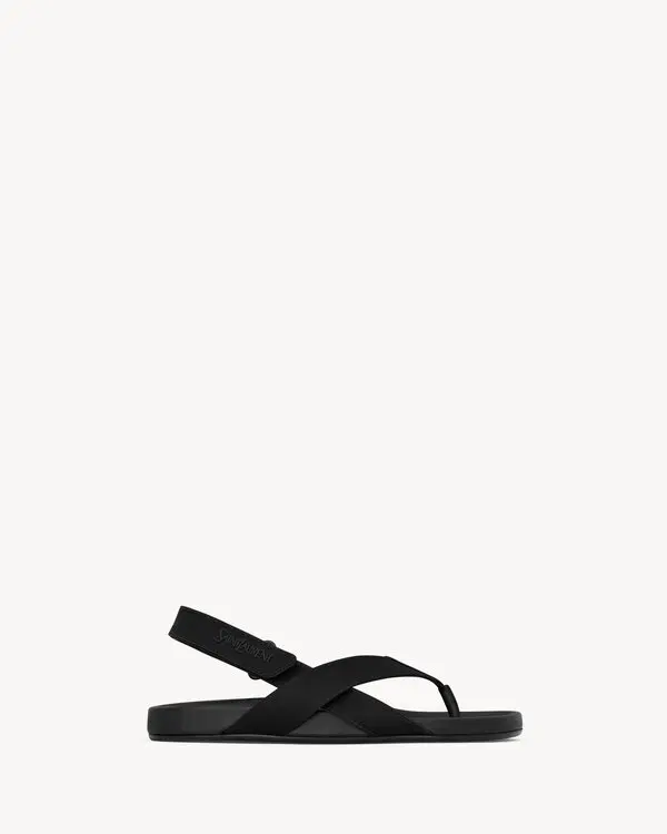 Saint Laurent Culver Flat Sandals