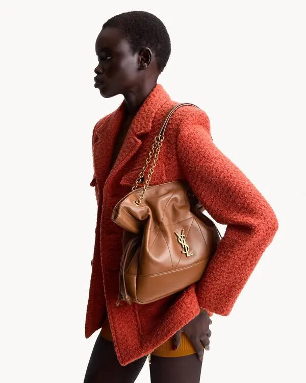 Saint Laurent Jamie Small Shopping Bag In Lambskin