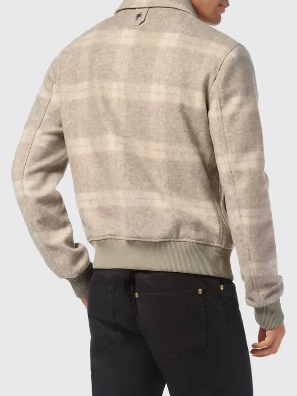 BILLIONAIRE Tartan Wool Cloth Jacket