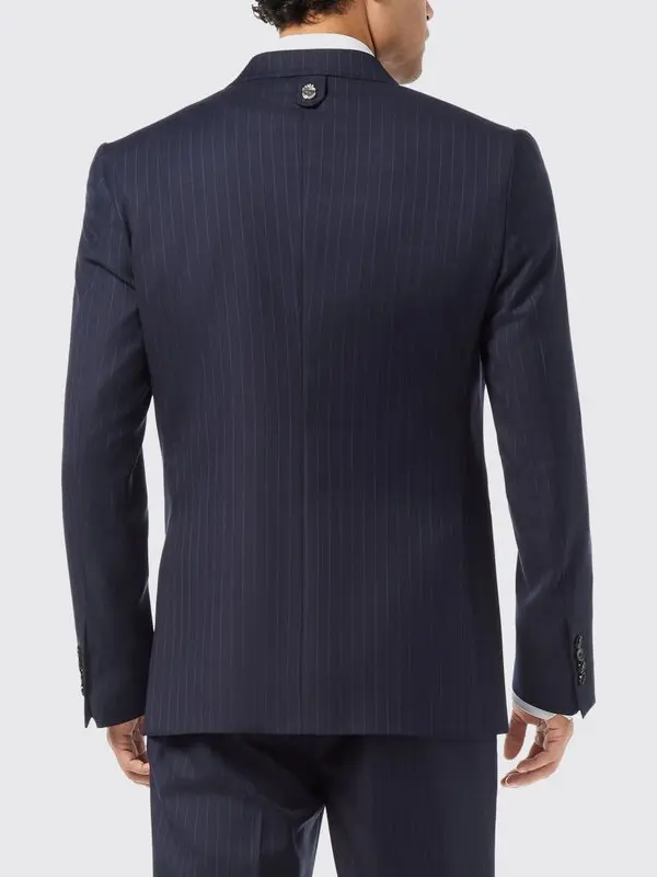 BILLIONAIRE Striped Blazer - Navy