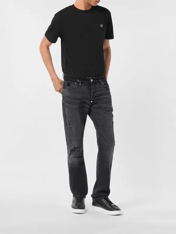 Philipp Plein Wide-leg Jeans