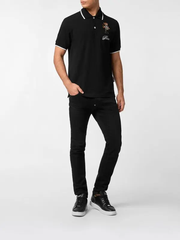 Philipp Plein Polo Shirt - Black