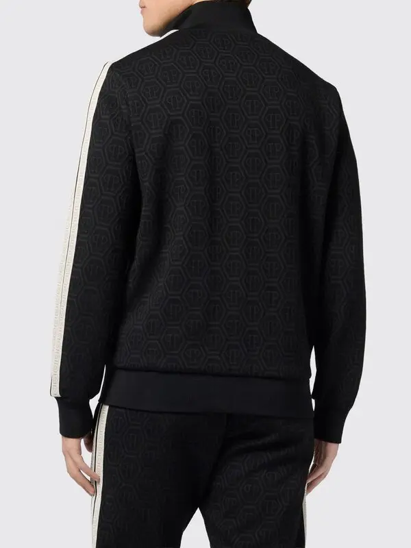 Philipp Plein Zip-up Track Jacket - Black