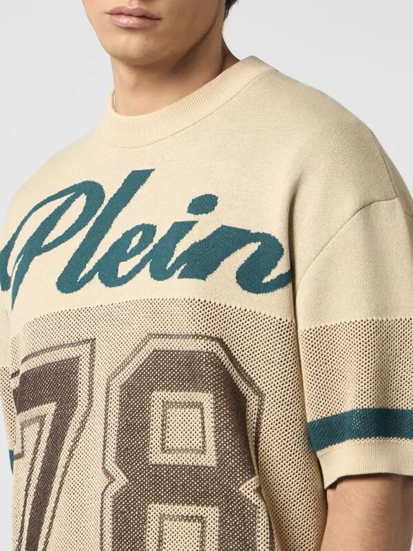 Philipp Plein Knit Pullover - Beige