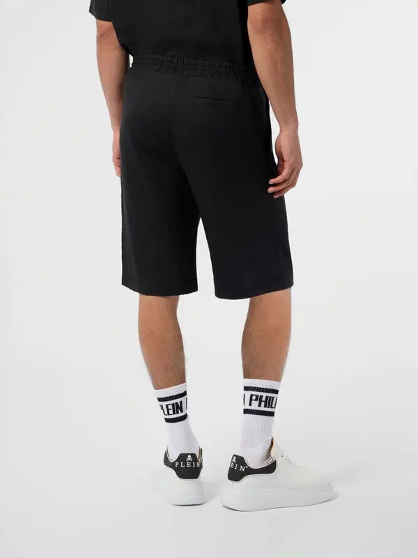 Philipp Plein Embellished Drawstring Shorts