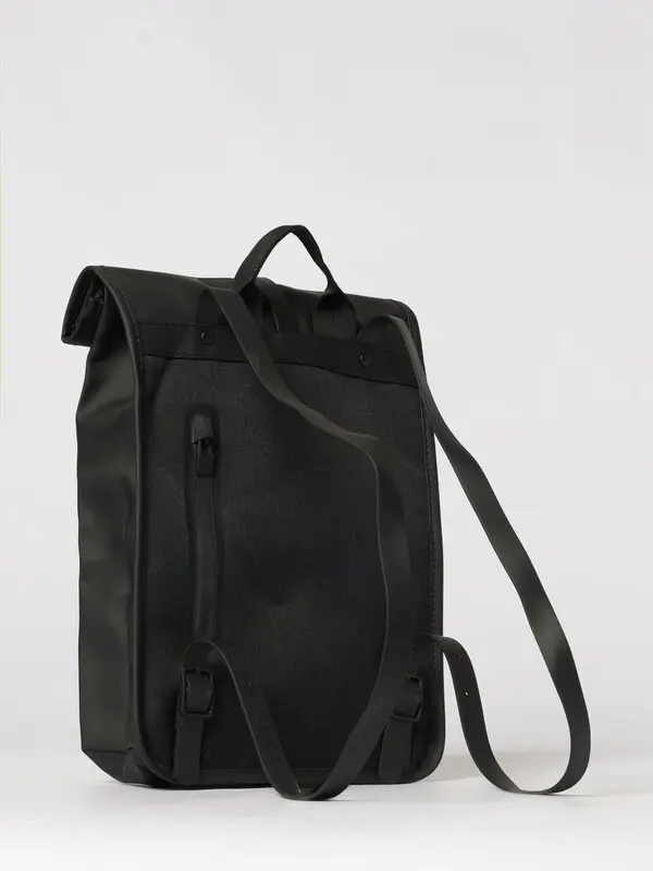 Rains Waterproof Rolltop Backpack - Black
