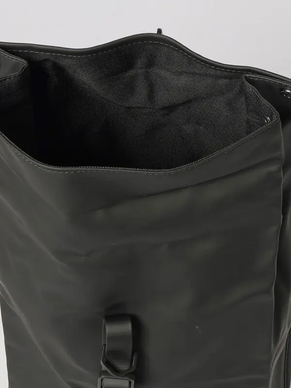 Rains Waterproof Rolltop Backpack - Black