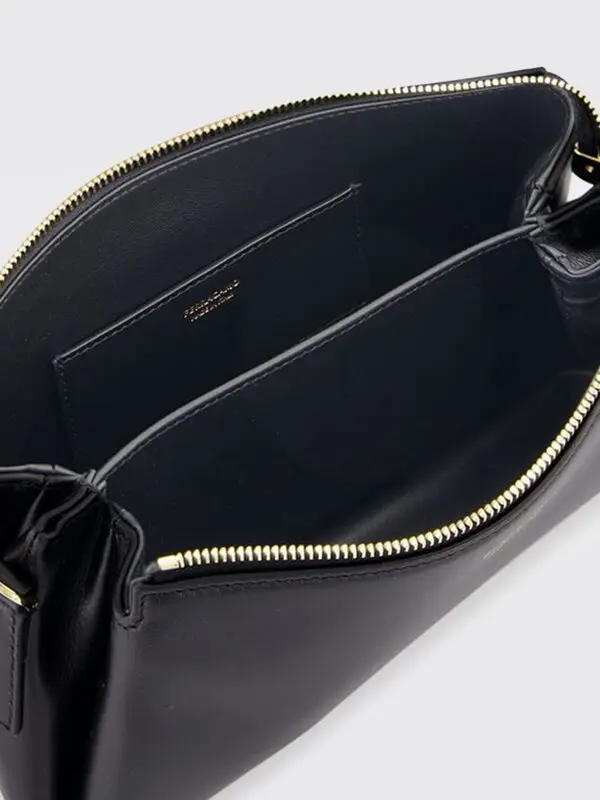 FERRAGAMO Rectangular Smooth Calfskin Mini Bag With Metal Mesh Handle