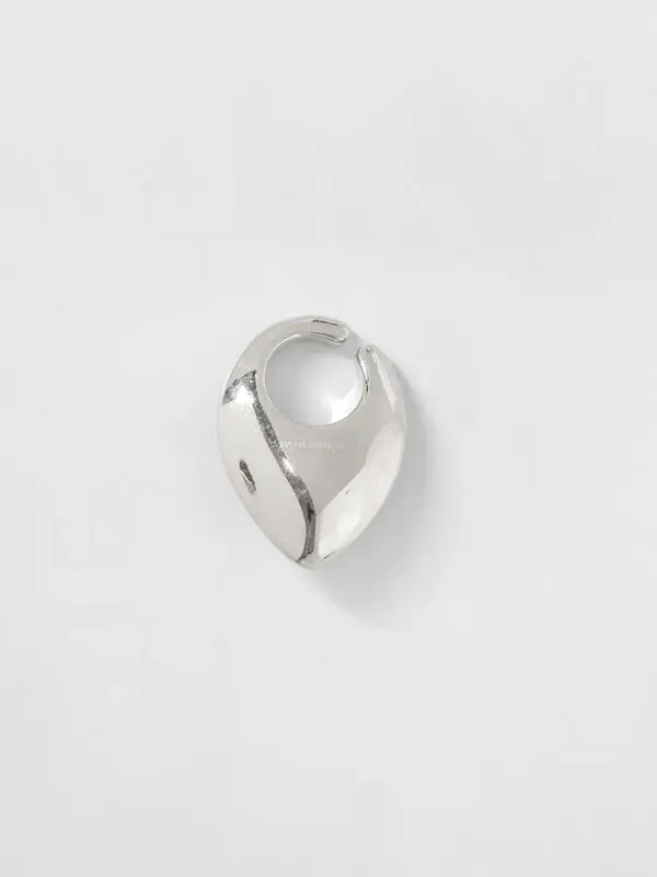 PANCONESI Spada Teardrop Ear Cuff - Silver