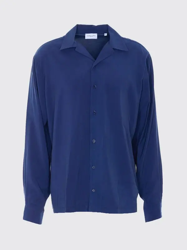FAMILY FIRST Modal Blend Shirt With Cuban Collar