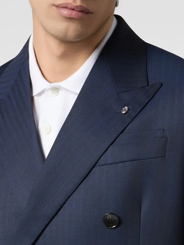 BILLIONAIRE Double Breasted Tailored Blazer
