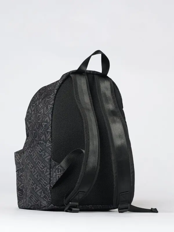 EA7 Monogrammed Backpack