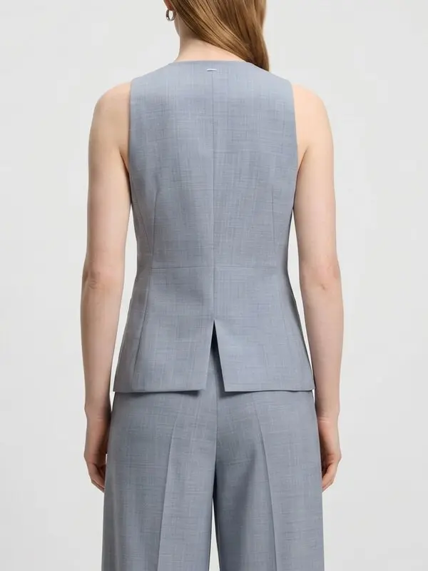BOSS Virgin Wool Waistcoat