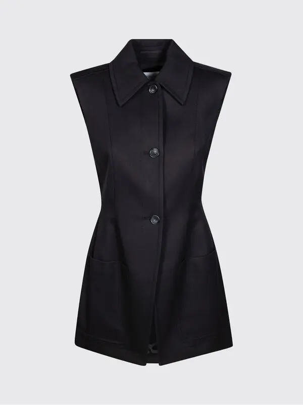 Sportmax Cotton Blend Vest - Black