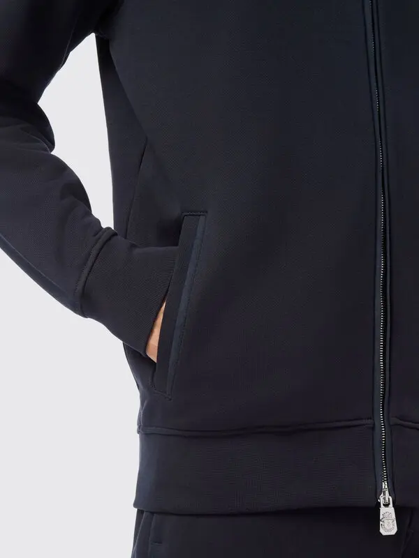BILLIONAIRE Zip-up Track Jacket - Navy