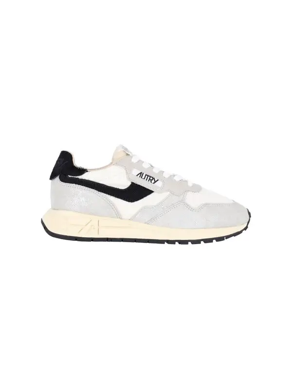 AUTRY Reelwind Low Sneakers - Silver