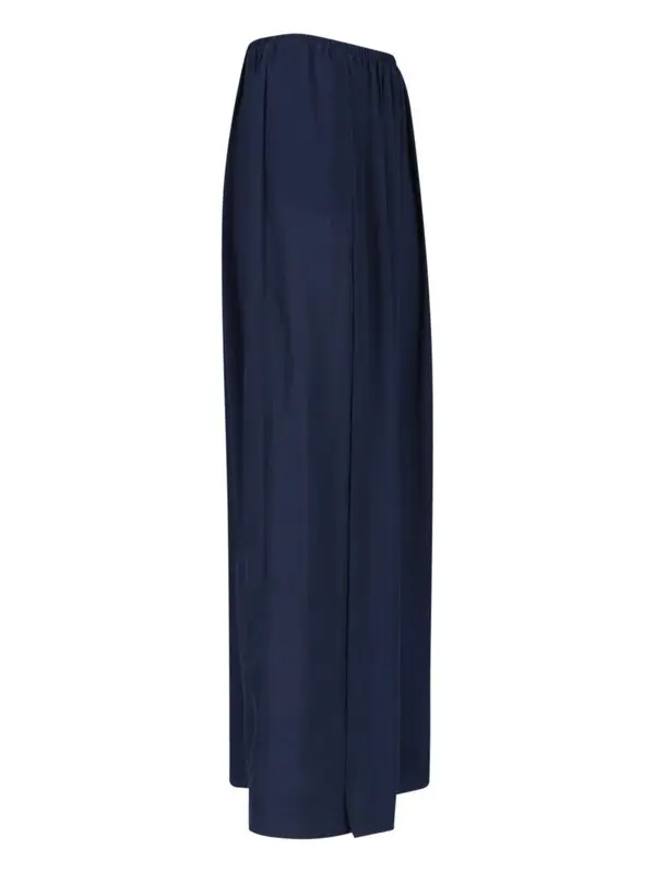THE FRANKIE SHOP Elie Fluid Maxi Skirt - Blue