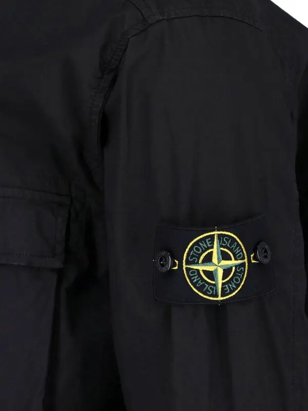 Stone Island Cotton Button Shirt