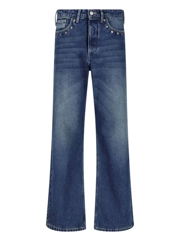 Paloma Wool Crowd B" Straight Jeans - Blue