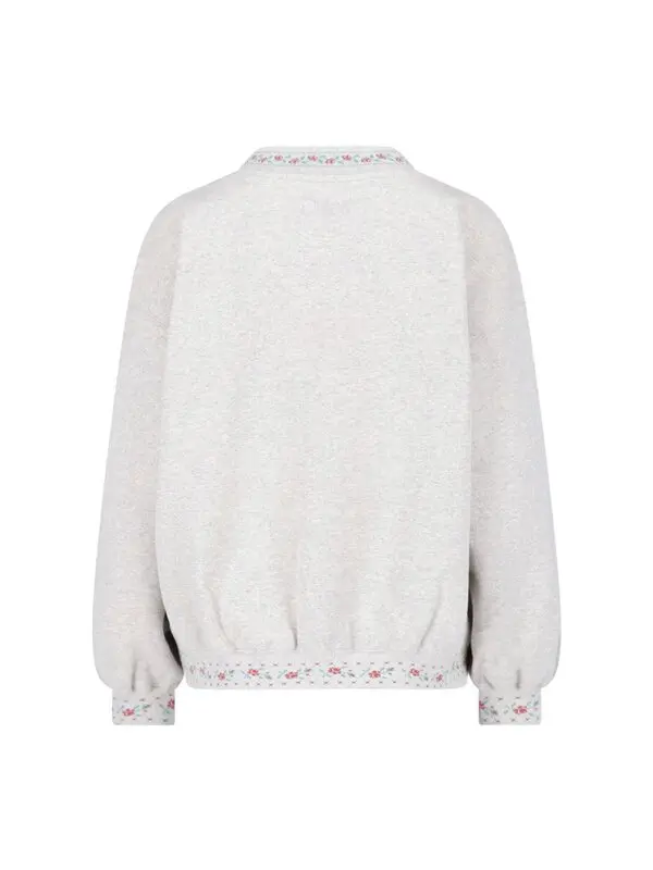Polo Ralph Lauren Cotton Logo Sweatshirt By - Gray