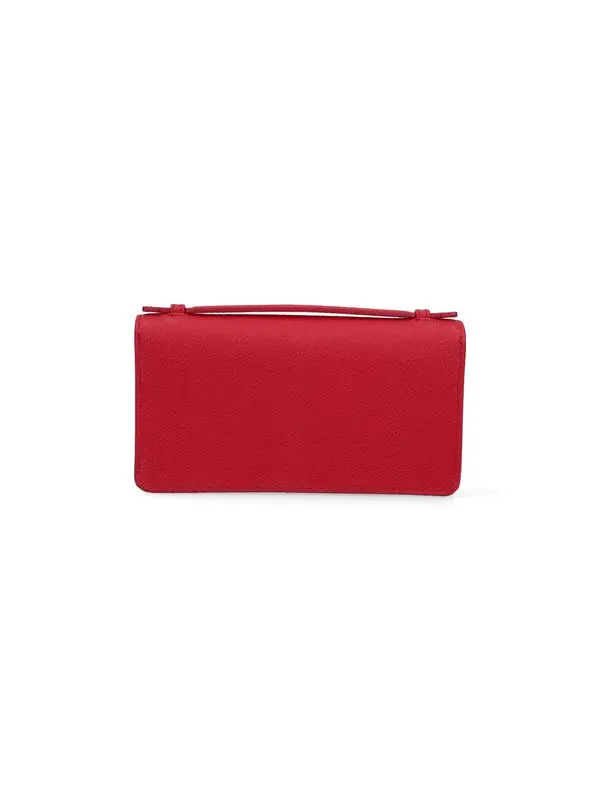 Valentino Garavani Chain Wallet "vlogo Signature - Red