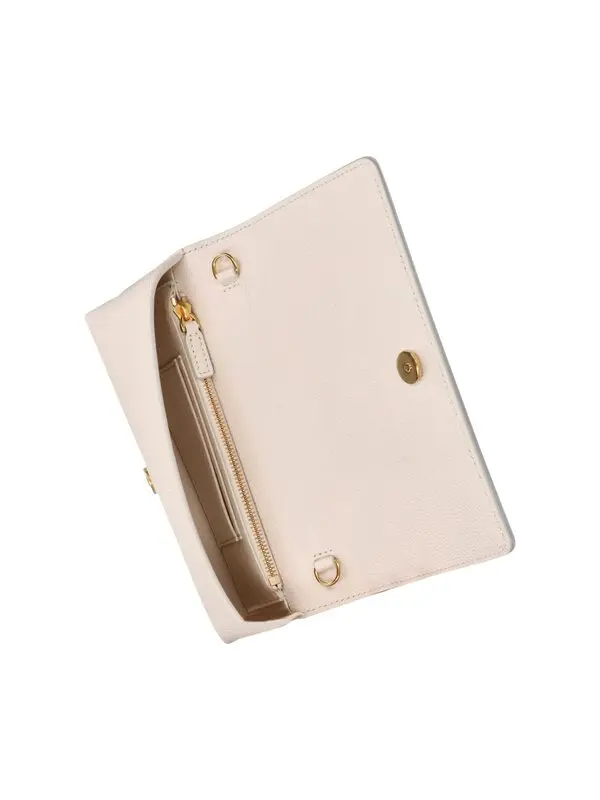 Valentino Garavani Chain Wallet "vlogo Signature - White
