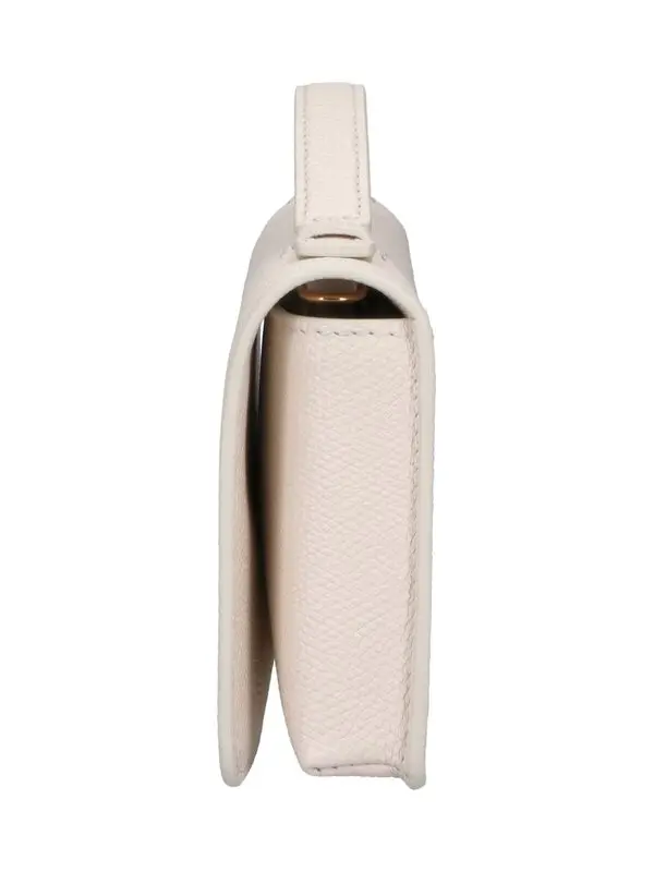 Valentino Garavani Chain Wallet "vlogo Signature - White