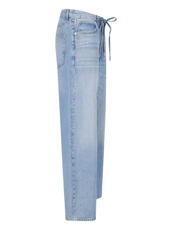 FRAME The Bow Straight Jeans - Light Blue