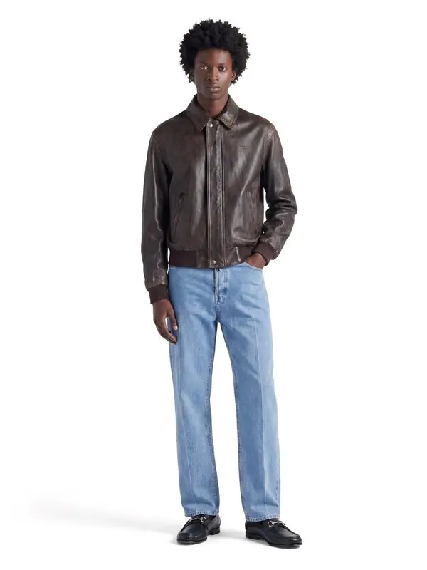Valentino Garavani Vgold" Straight Leg Jeans