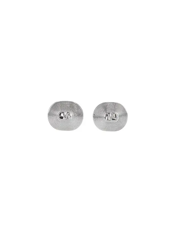 Valentino Garavani Cufflinks "ovalette - Silver