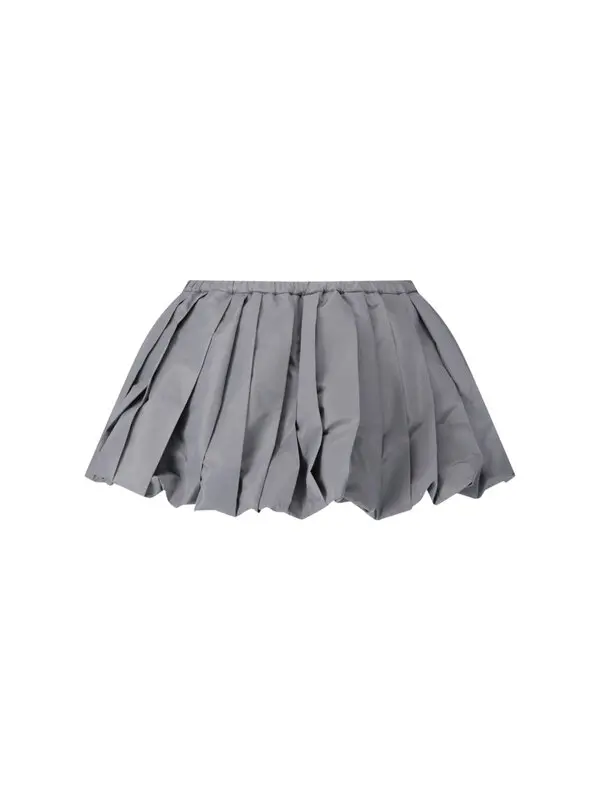 Miu Miu Mini Skirt In Recycled Technical Fabric
