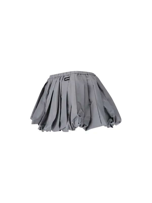 Miu Miu Mini Skirt In Recycled Technical Fabric