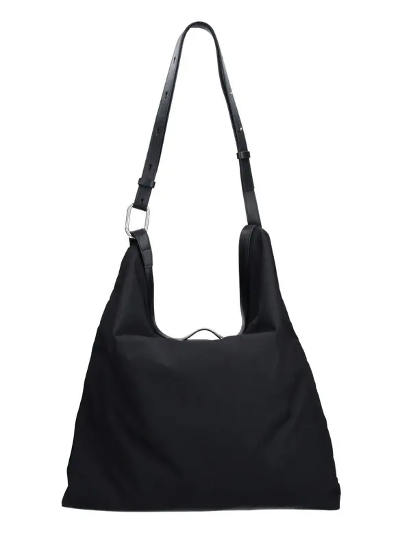 JIL SANDER Soft Rolled Hobo Shoulder Bag