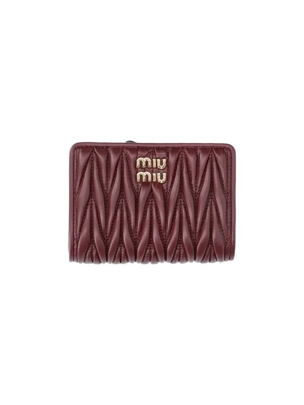 Miu Miu Quilted Nappa Wallet