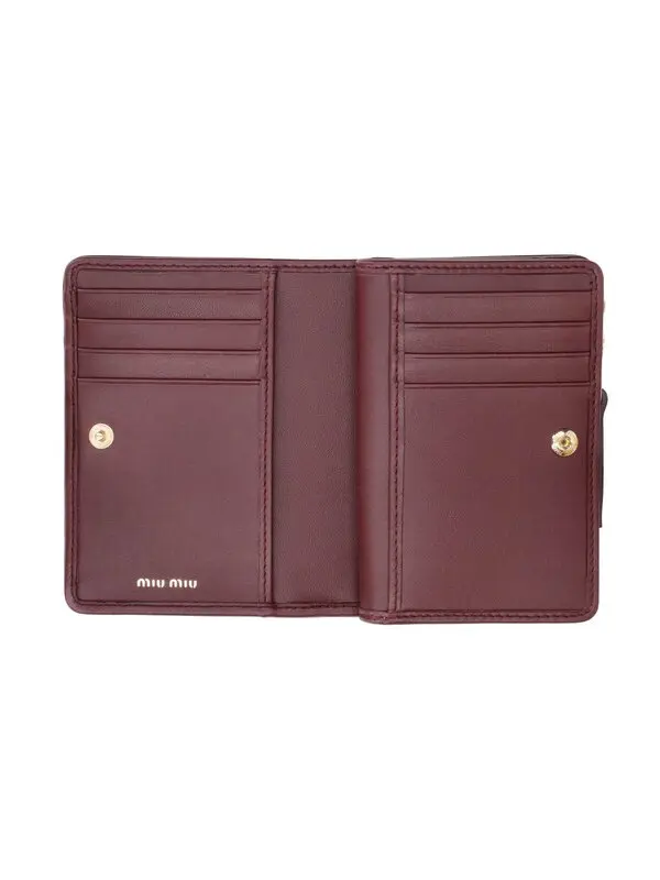 Miu Miu Quilted Nappa Wallet