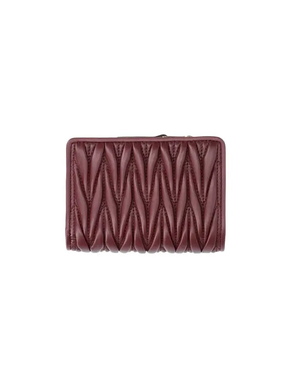 Miu Miu Quilted Nappa Wallet