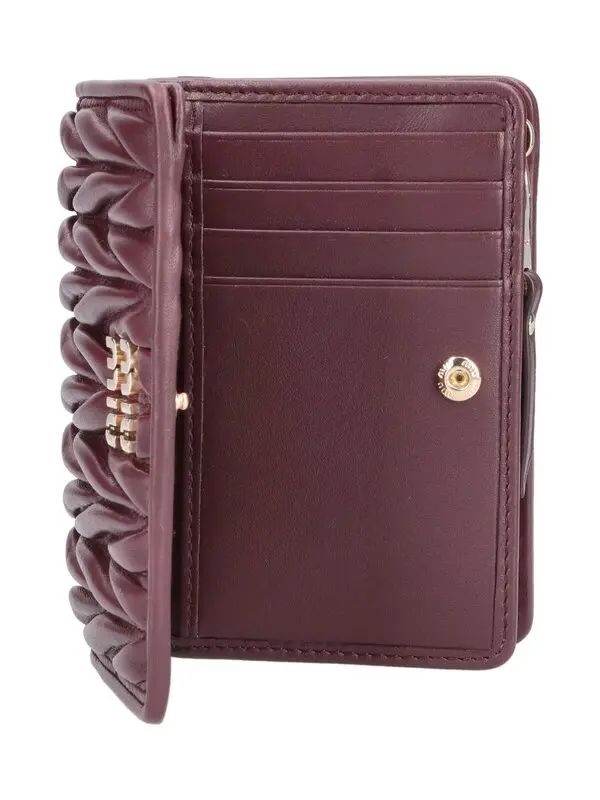 Miu Miu Quilted Nappa Wallet