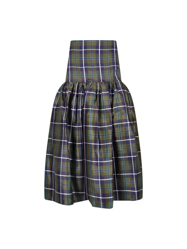 Paloma Wool Oldy" Maxi Skirt With Check Pattern