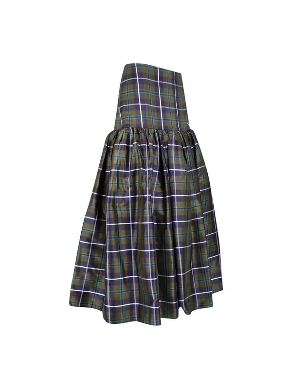Paloma Wool Oldy" Maxi Skirt With Check Pattern