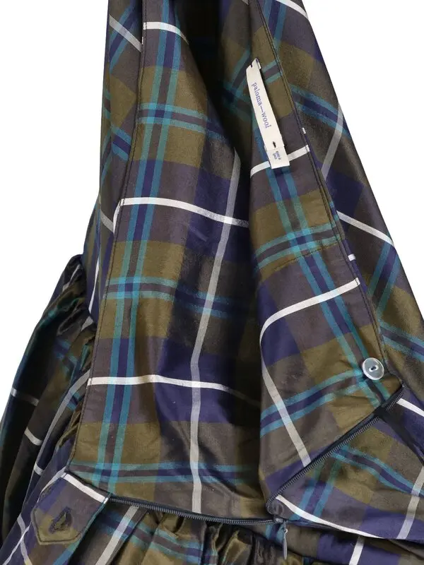 Paloma Wool Oldy" Maxi Skirt With Check Pattern